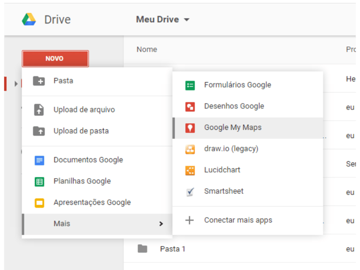 Google My Maps - Crie e administre mapas personalizados no Google Drive